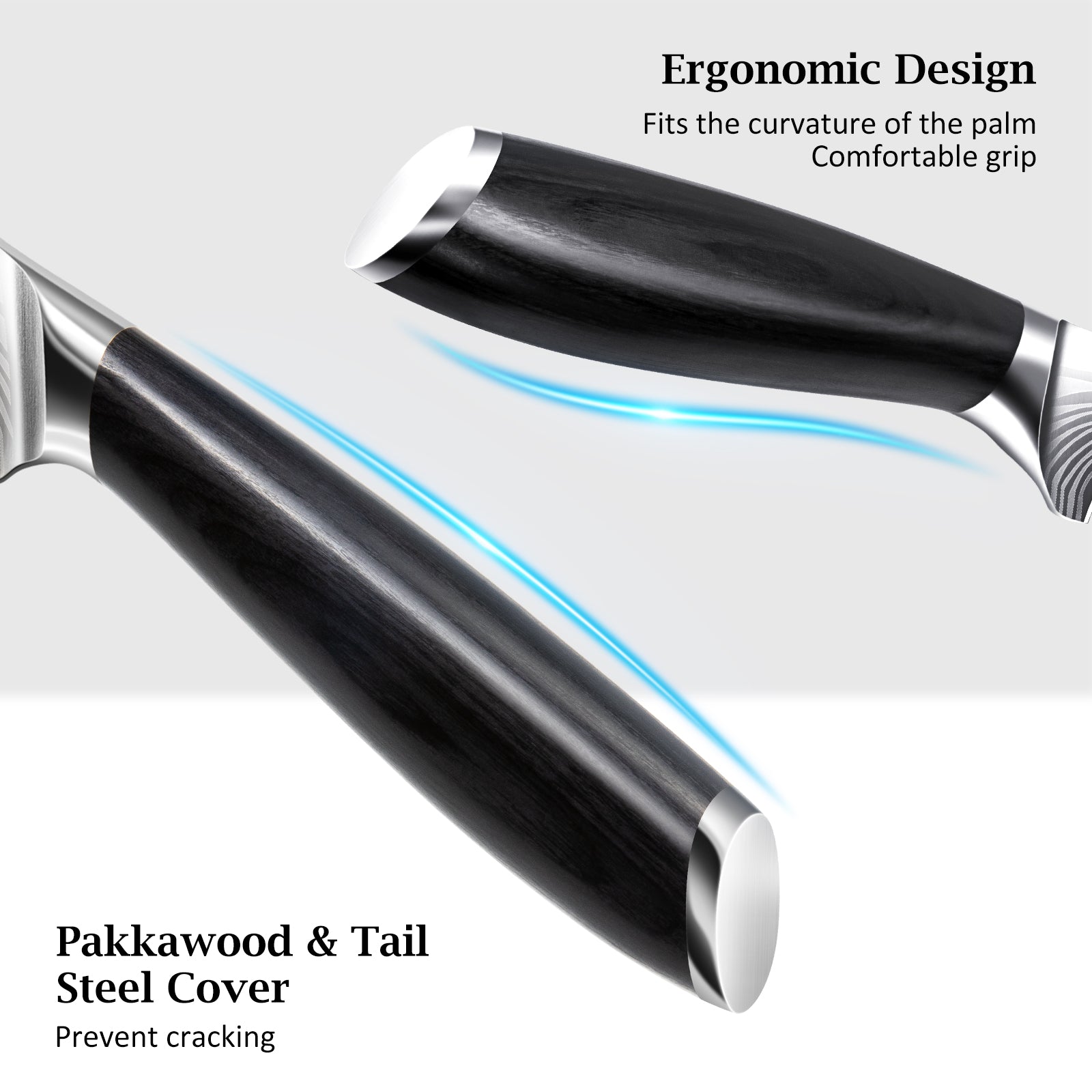 Premium 7" Fillet Knife with Pakkawood Handle & Sheath – HOSHANHO
